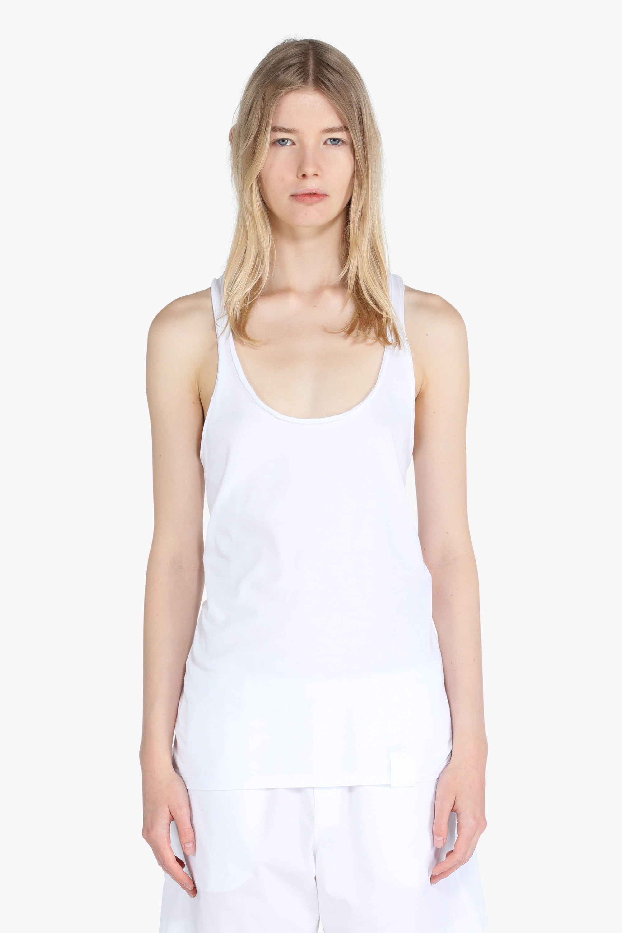 Cotton Tank Top Optic White | N21